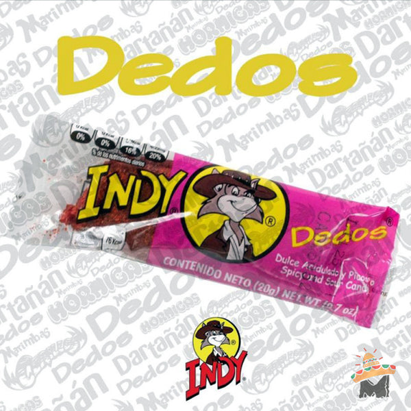 Dedo de Dulce Acidulado y Picosito "Indy" 20 g pieza – MEXLATIN